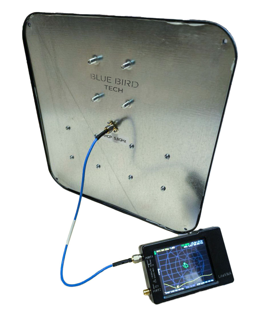 5.8 GHz Patch Antenna 9.5 dBi for drones | BlueBird Tech