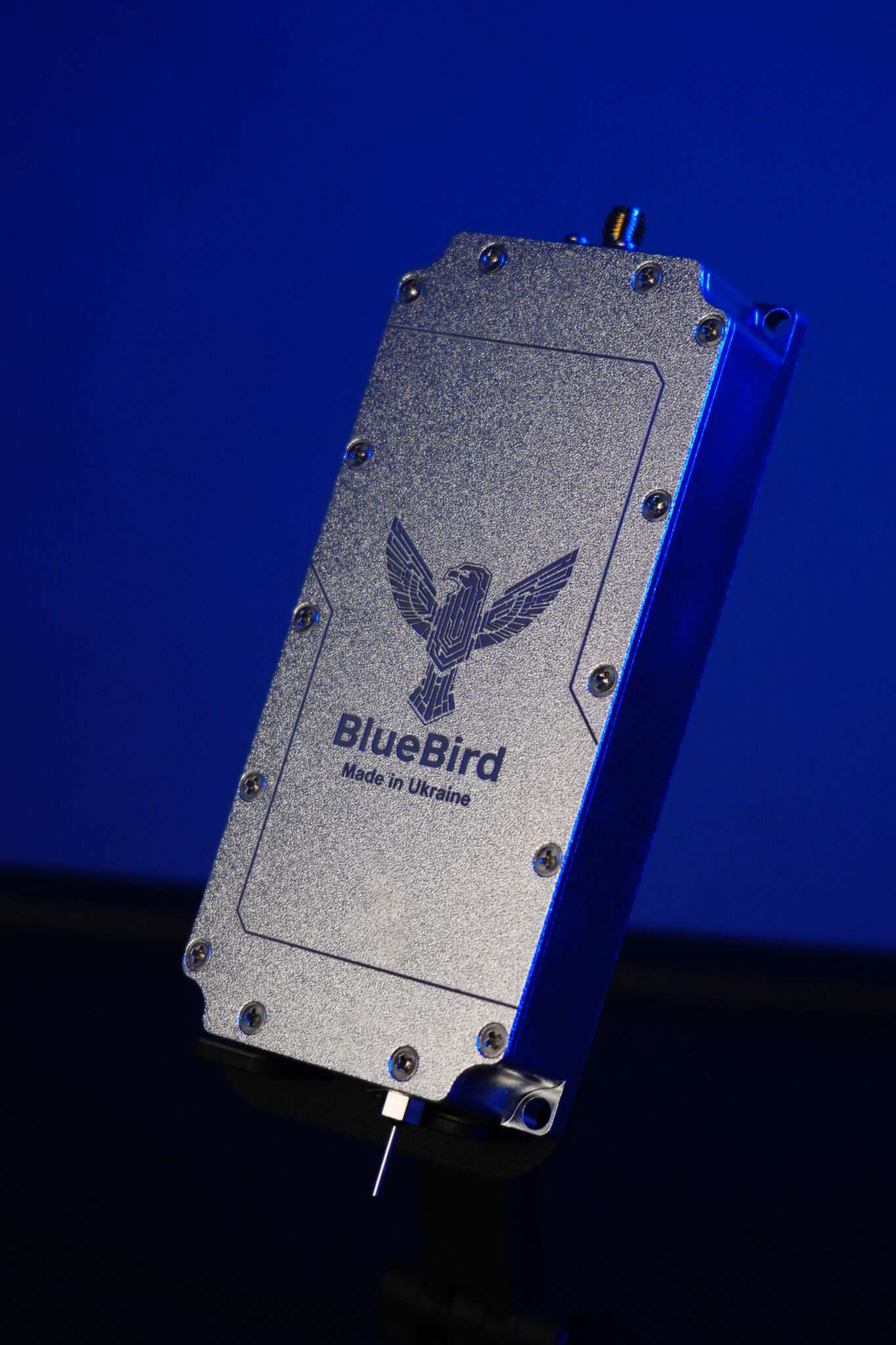 Ukrainian-made electronic warfare module (500-600 MHz range) - Blue Bird