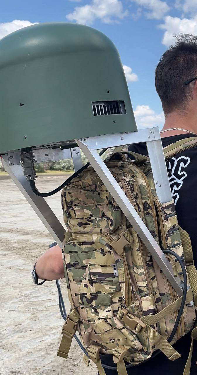 Trench EW backpack "AntiSkid" - Blue Bird